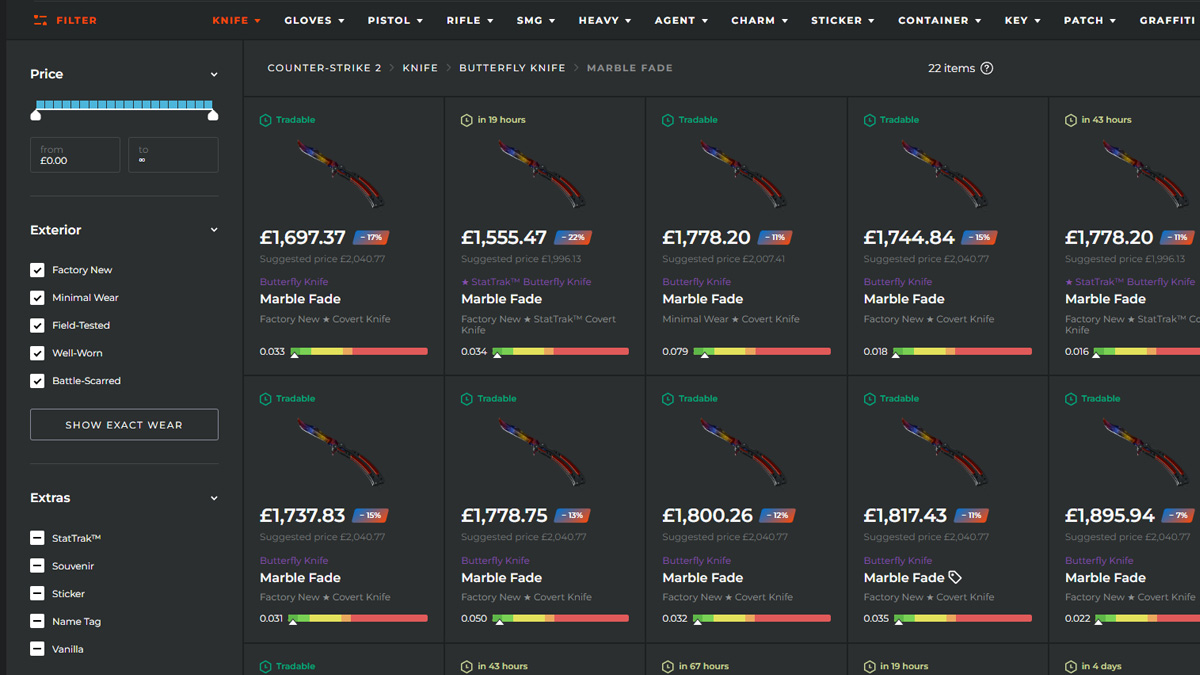 Best Counter-Strike Marketplace: Where to buy CS2 skins