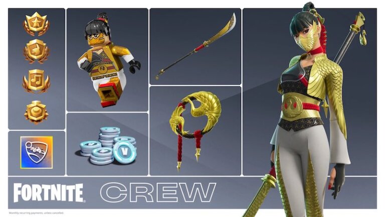All Fortnite Crew Skins - Every Pack