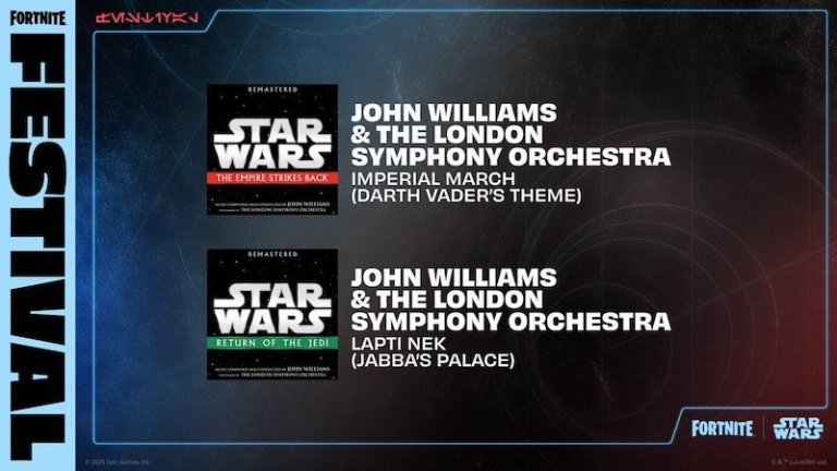 Star Wars Fortnite Jam Tracks Coming This Week