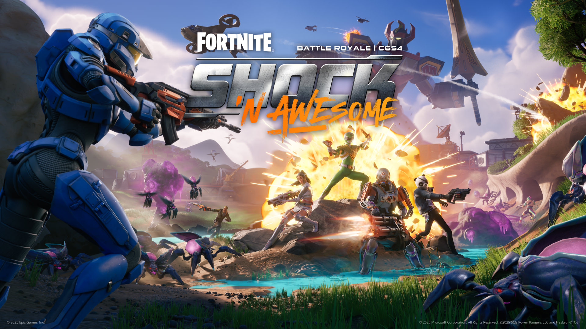 Fortnite Chapter 6 Season 4 Key Art Reveals New Crossovers