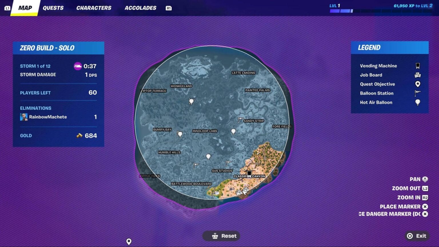 Fortnite Chapter 7 Map: All Changes & New POIs