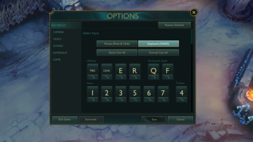 How To Enable WASD Controls In League of Legends